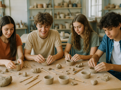 Teen Clay Hand-building - July 29th | Enroll | Pikes Peak Artist ...